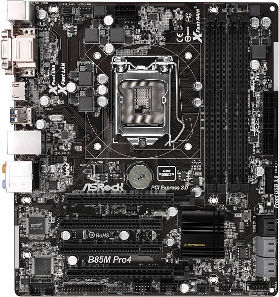ASRock B85M PRO4 Intel Motherboard | at Mighty Ape NZ