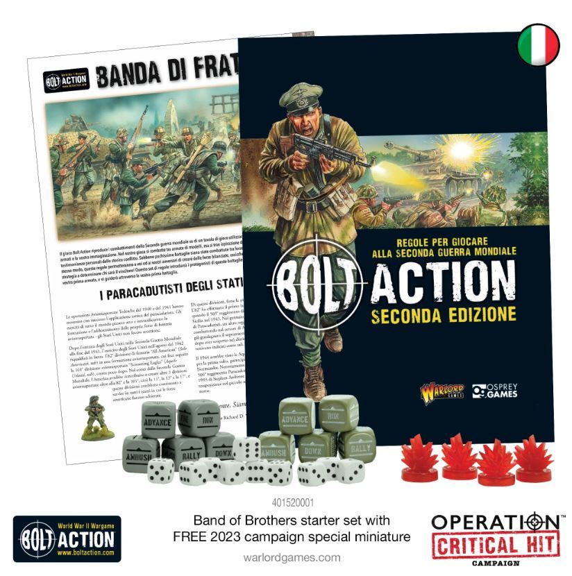 Bolt Action: Second Edition - Band of Brothers Bolt Action WWII Starter Set (Italy) | at Mighty ...