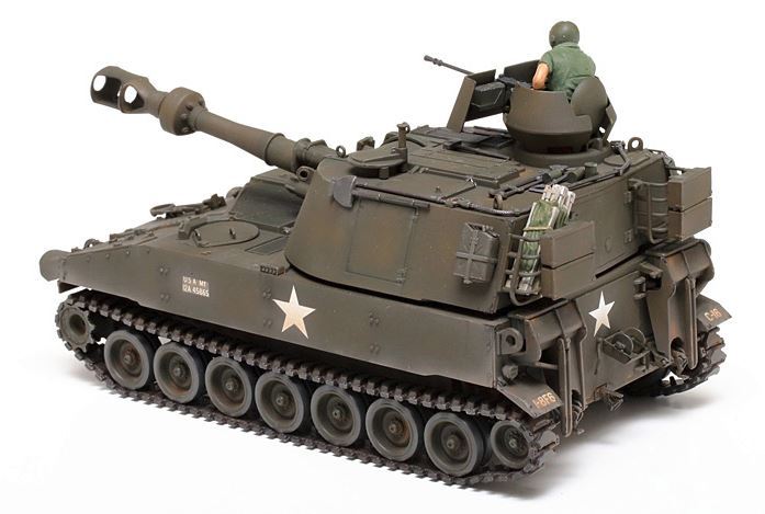 Tamiya US Self Propelled Howitzer M109 (Vietnam War) 1/35 Model Kit ...