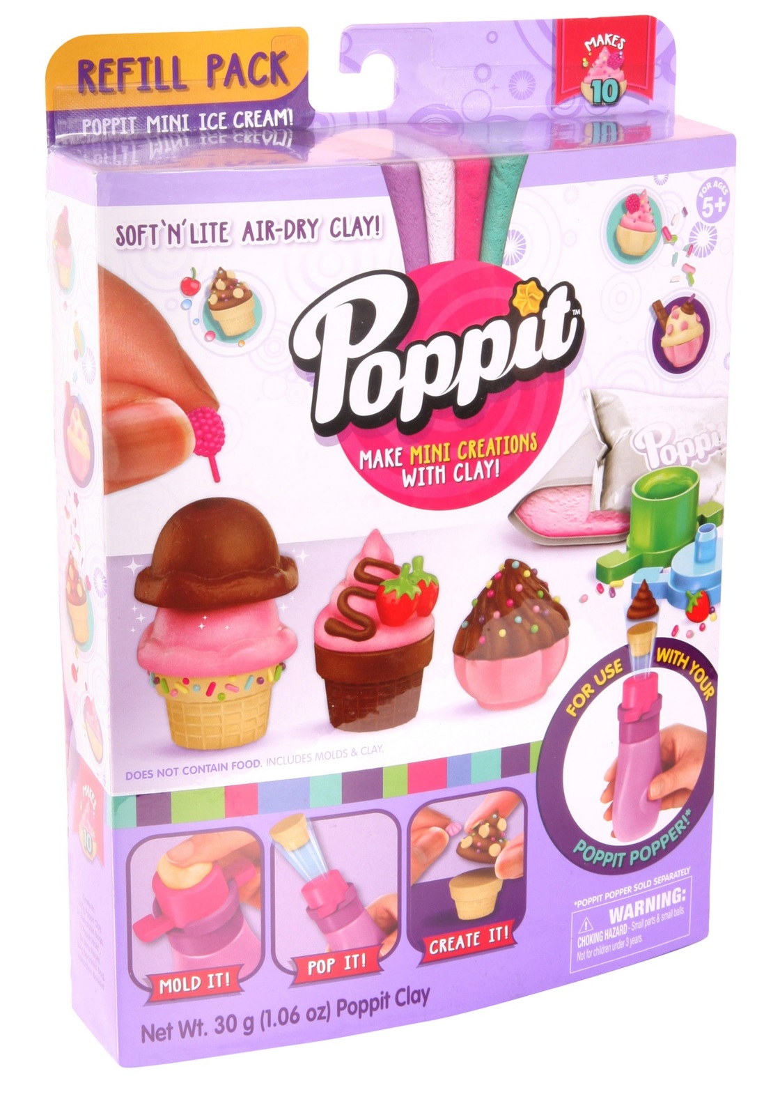 Buy Poppit: Refill Pack - Ice Cream at Mighty Ape NZ