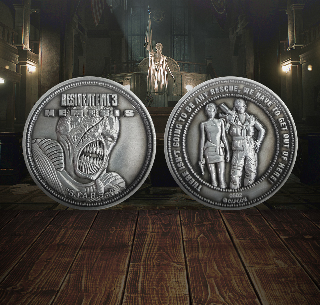 Resident Evil 3 - Collectable Coin | at Mighty Ape NZ