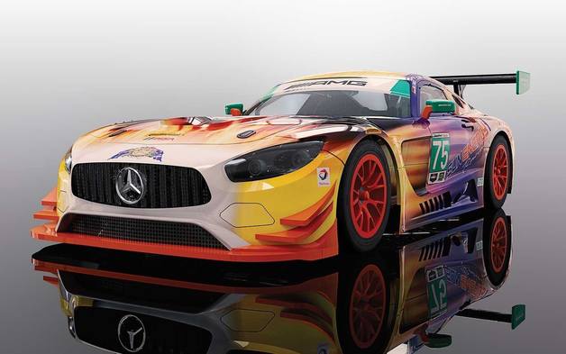 Scalextric: Mercedes AMG GT3 - Daytona 24 Hours 2017 | at Mighty Ape ...