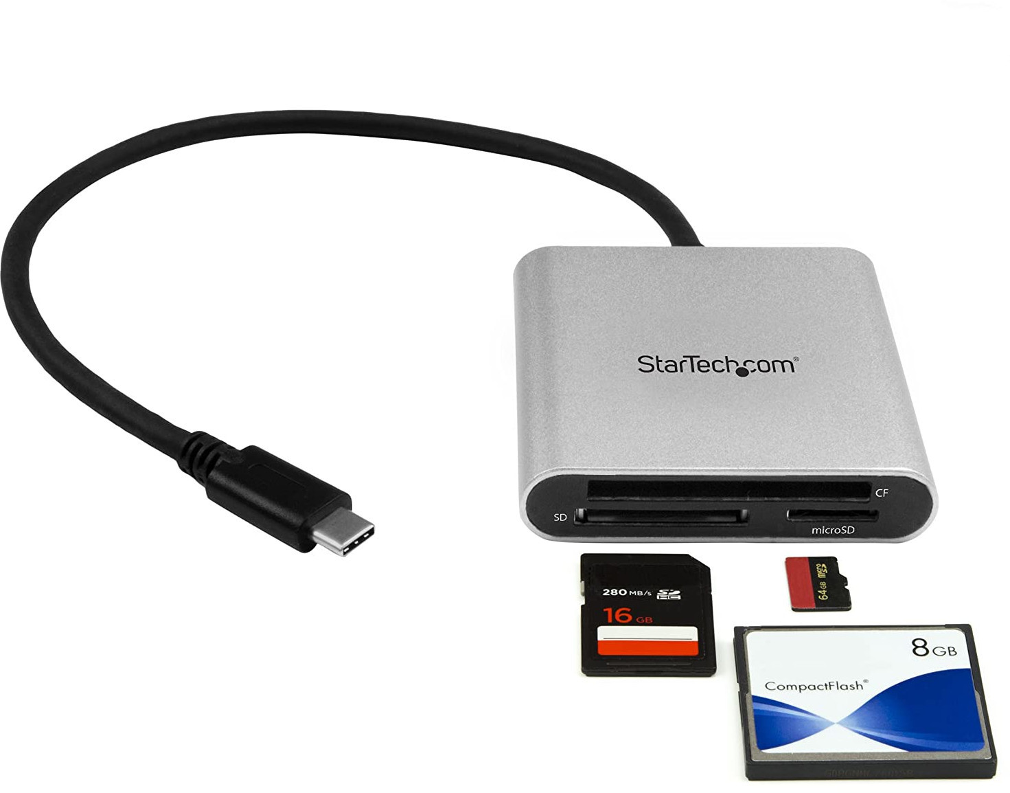 StarTech USB 3.0 Type C Multi Card Reader | at Mighty Ape NZ