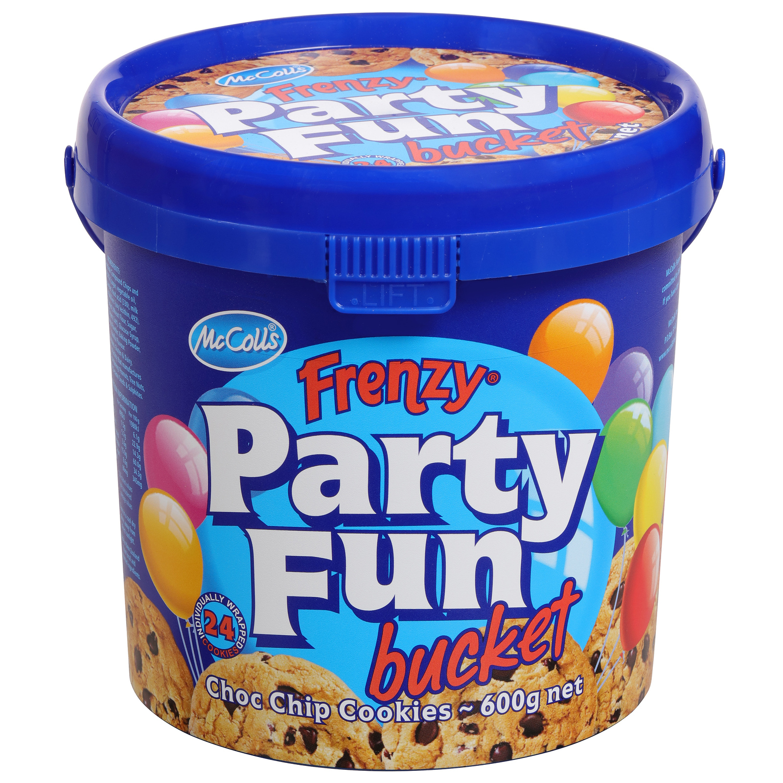 McColls: Choc Chip Frenzy Party Fun Bucket | at Mighty Ape NZ
