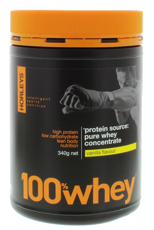 Buy Horleys 100% Whey - Vanilla (340g) at Mighty Ape NZ