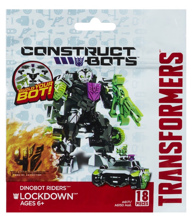 Buy Transformers Age of Extinction Construct Bots Dinobot Rider ...