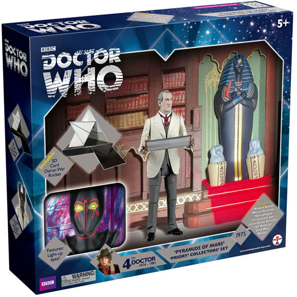 Doctor Who Pyramids of Mars Priory Action Figure Collector Set | at ...