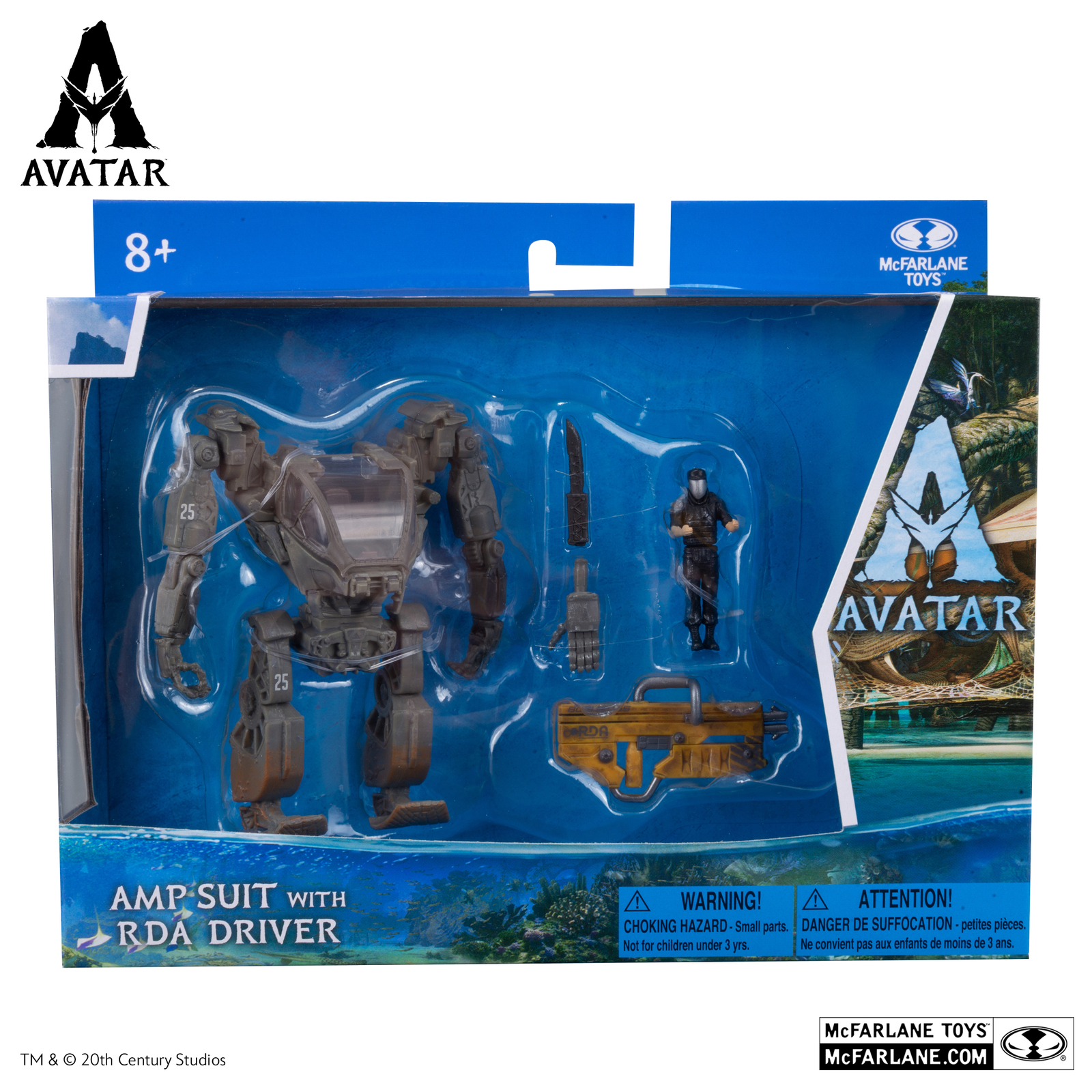 Avatar: Amp Suit & RDA Driver - Deluxe Figure | at Mighty Ape Australia