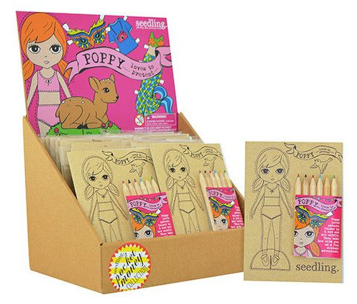 Buy Seedling - Poppy Paper Doll Set at Mighty Ape NZ