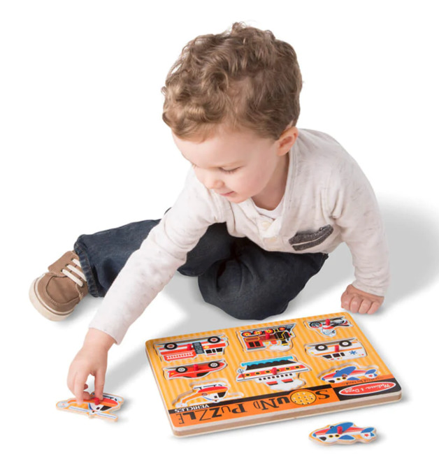 Buy Melissa & Doug: Vehicle - Sound Puzzle at Mighty Ape NZ