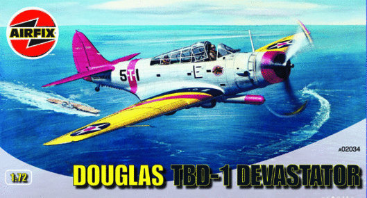 Airfix Douglas TBD-1 Devastator 1:72 Model Kit | at Mighty Ape NZ