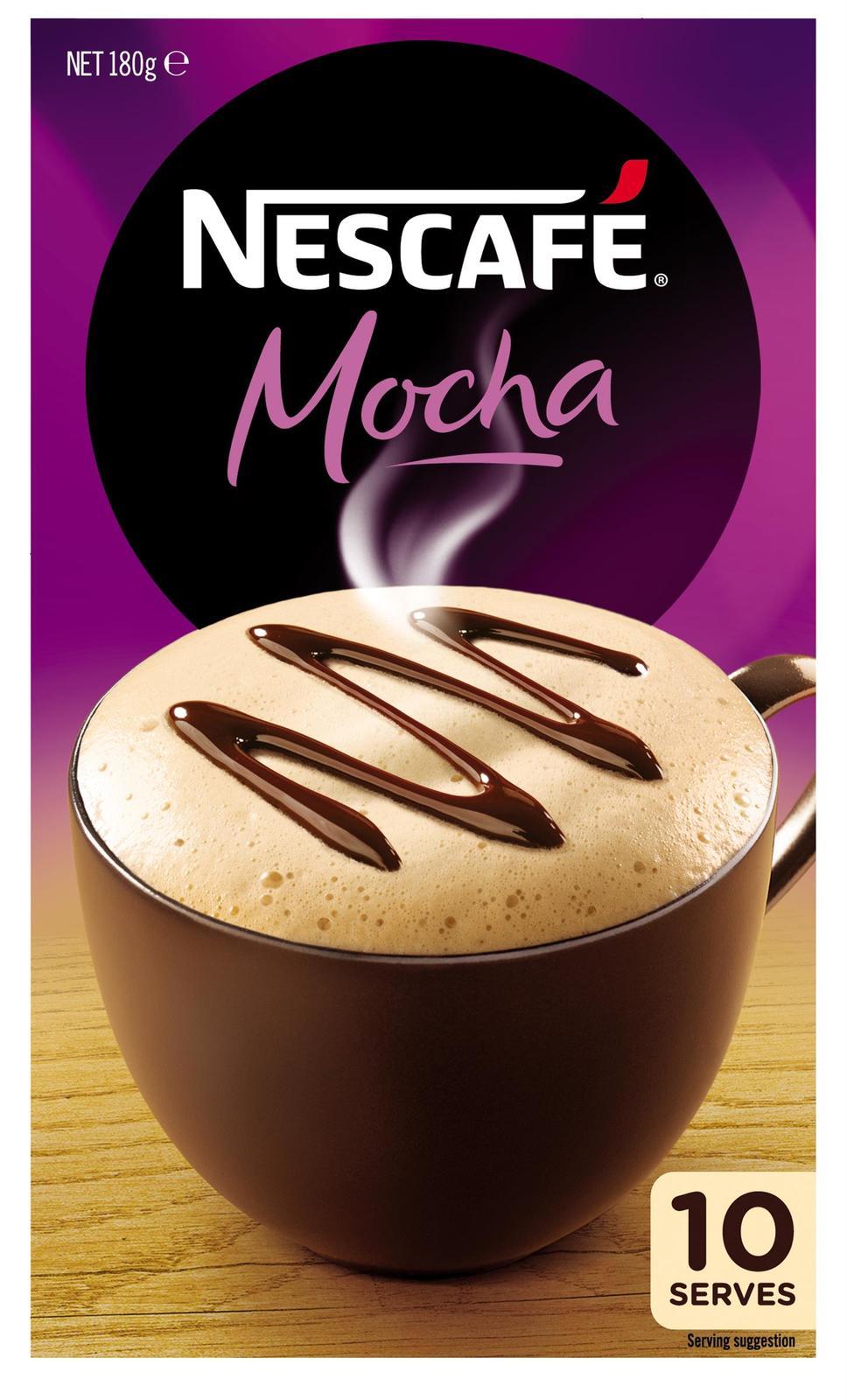 Nescafe Café Menu (Mocha, 40pk) | at Mighty Ape NZ