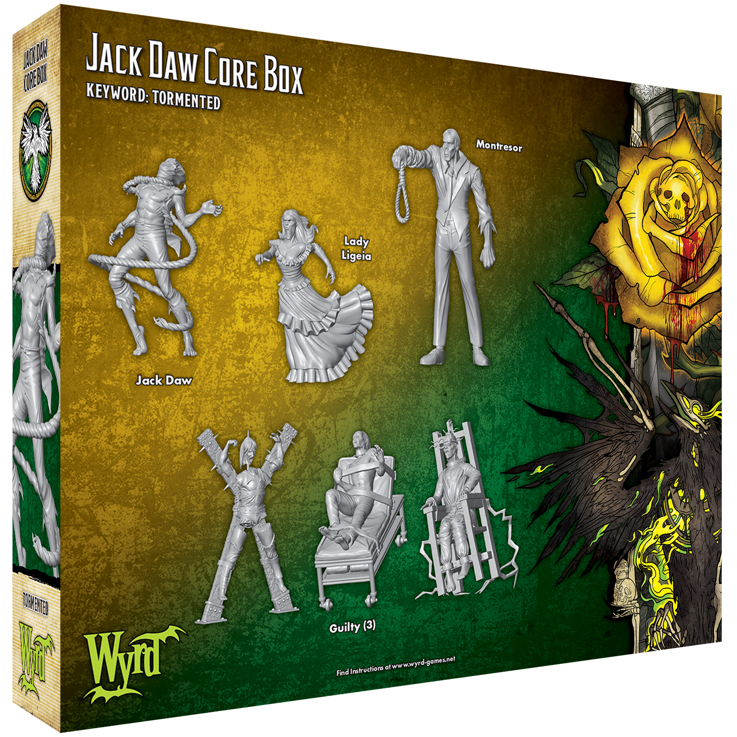 Malifaux: Outcasts/Resurrectionists -Jack Daw Core Box | at Mighty Ape NZ