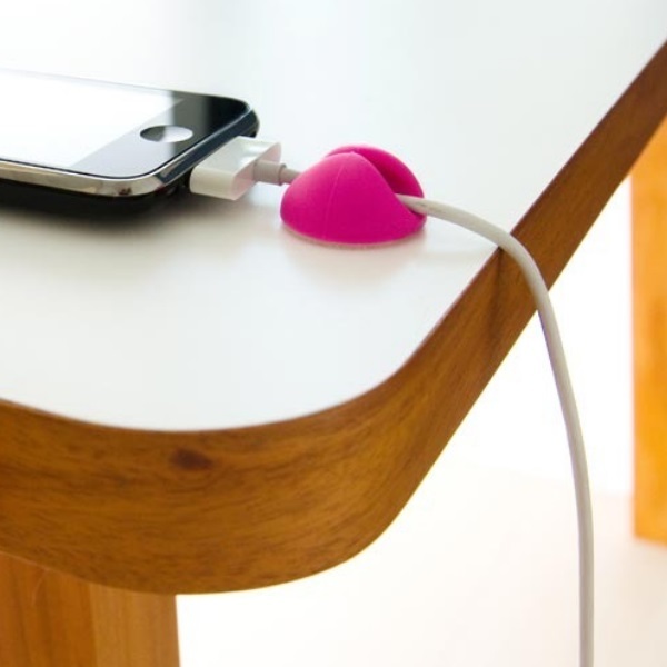 Bluelounge CableDrop Cable Clips - Bright | at Mighty Ape NZ