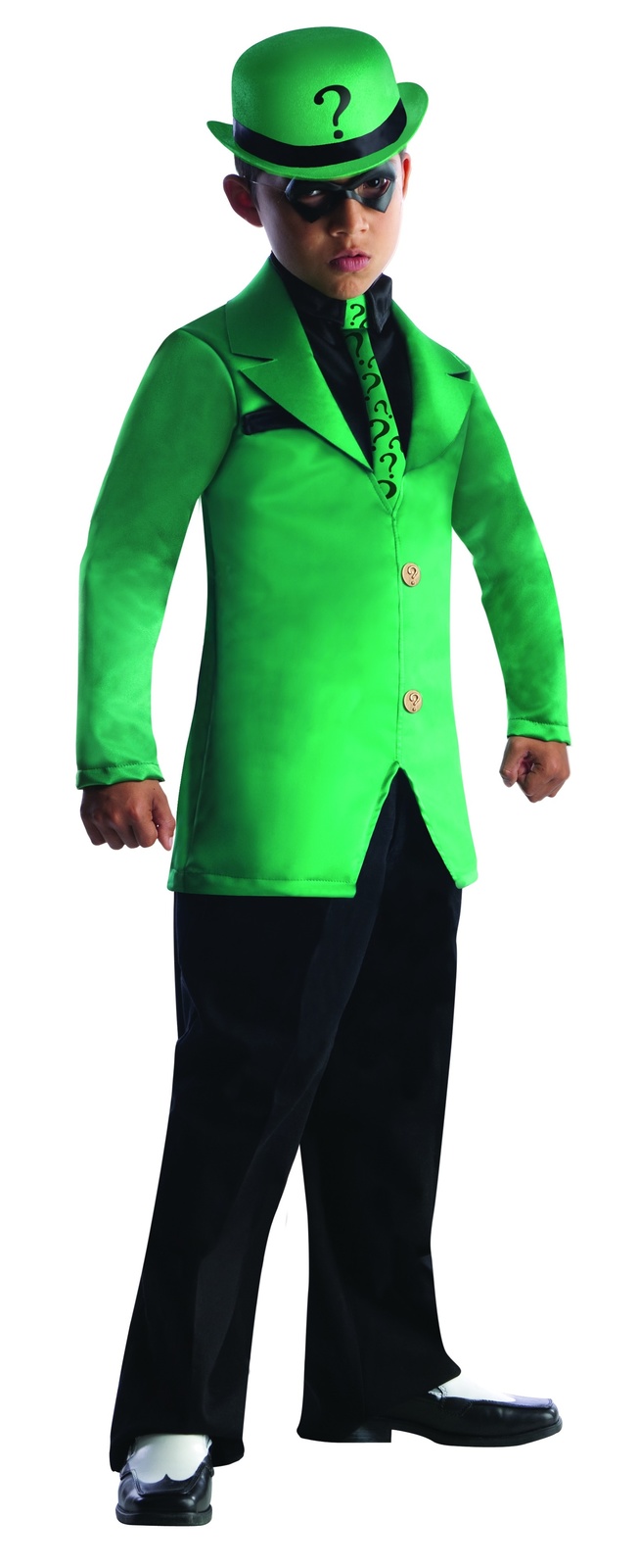 Buy Kids Riddler Costume (Medium) at Mighty Ape NZ