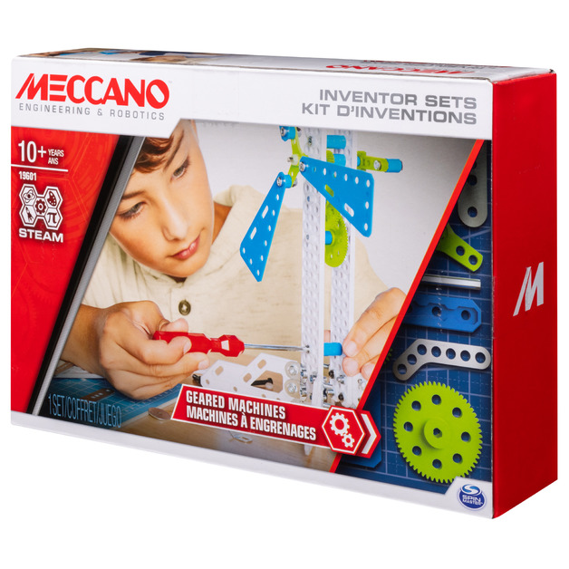 Buy Meccano: Inventor Set #3 - Geared Machines at Mighty Ape NZ