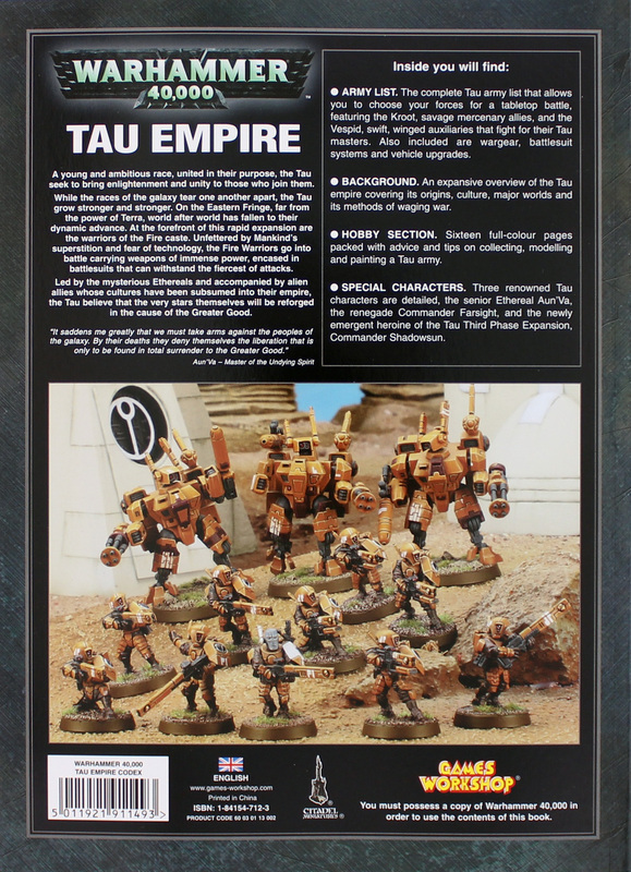 Warhammer 40,000 Tau Empire Codex | at Mighty Ape NZ