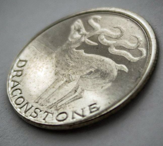 Game of Thrones Coins of the Targaryen - Silver Stag of King Aegon ...