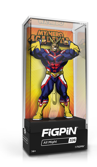 My Hero Academia: All Might (Flex) (#326) - Collectors FiGPiN | at ...