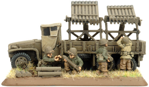 Flames of War - T27 Xylophone Rocket Launcher Battery | at Mighty Ape NZ