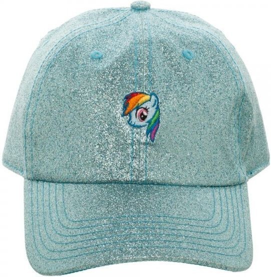 Rainbow Dash - Glitter Fabric Cap | at Mighty Ape NZ