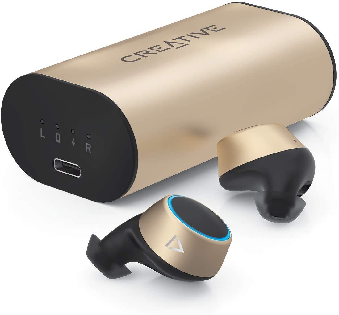 Creative Outlier Gold True-Wireless In-ear Headphone Gold | at Mighty ...