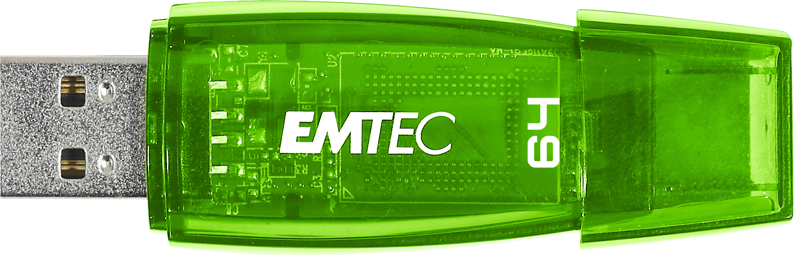 64GB Emtec C410 USB 3.0 Flashdrive (Green) | at Mighty Ape NZ