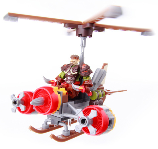 Mega Bloks World of Warcraft Mount - Flying Machine (with Gnome Rogue ...