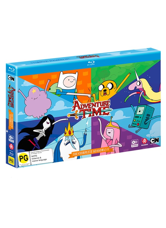 Adventure Time Season 1 - 8 Boxset | Blu-ray | Buy Now | at Mighty Ape NZ