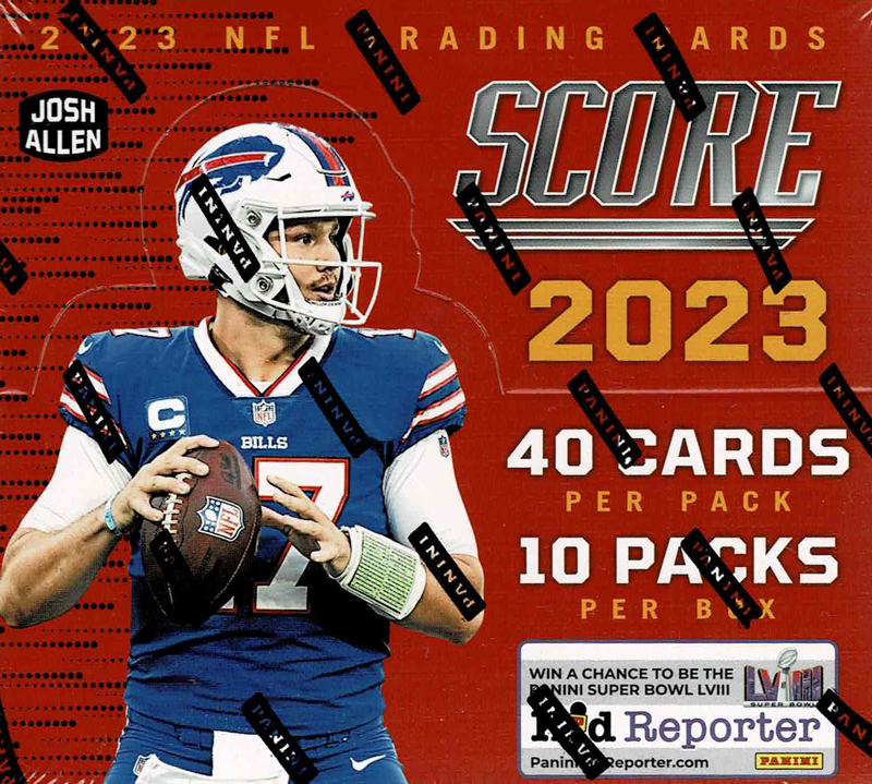 NFL Football Hobby Trading Cards (Display of 10) | at Mighty Ape NZ