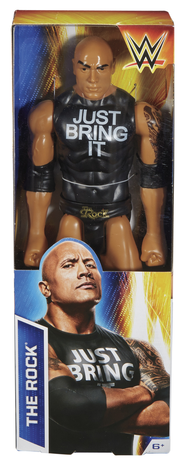 Buy WWE 12" Figure - The Rock at Mighty Ape Australia