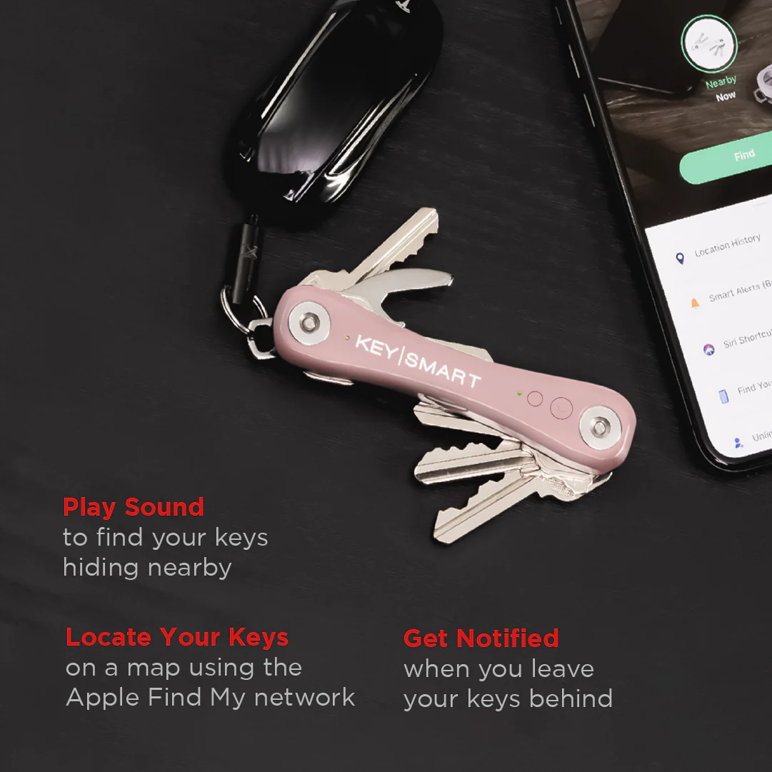 KeySmart iPro - Rose Gold | at Mighty Ape NZ