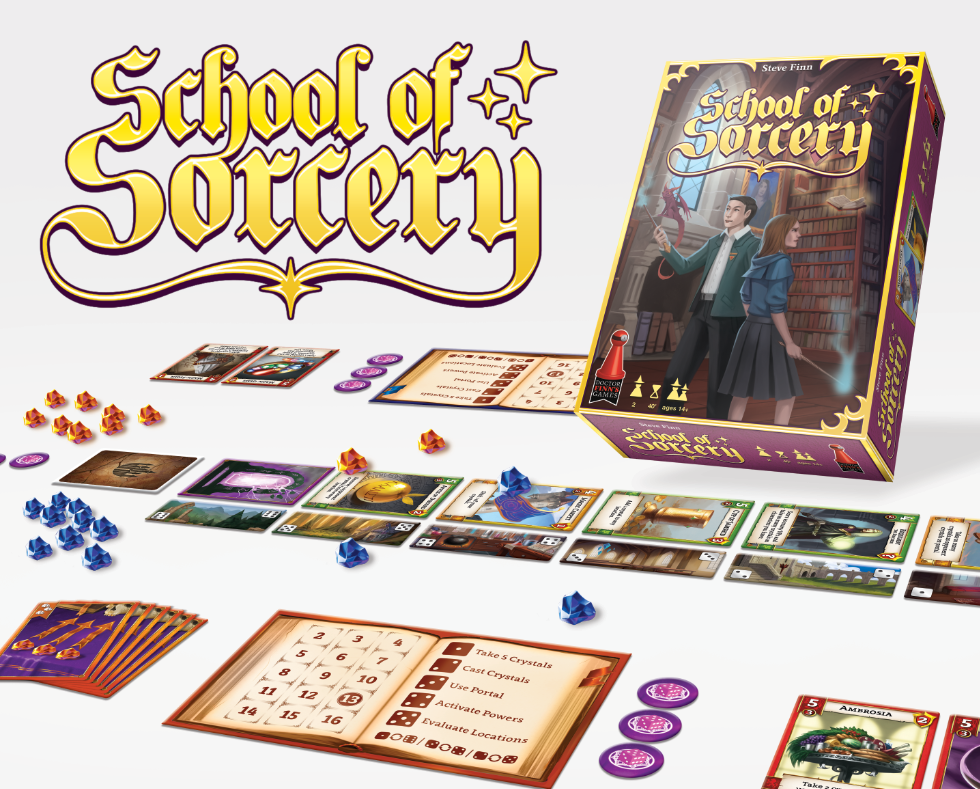 School of Sorcery | Board Game | at Mighty Ape NZ