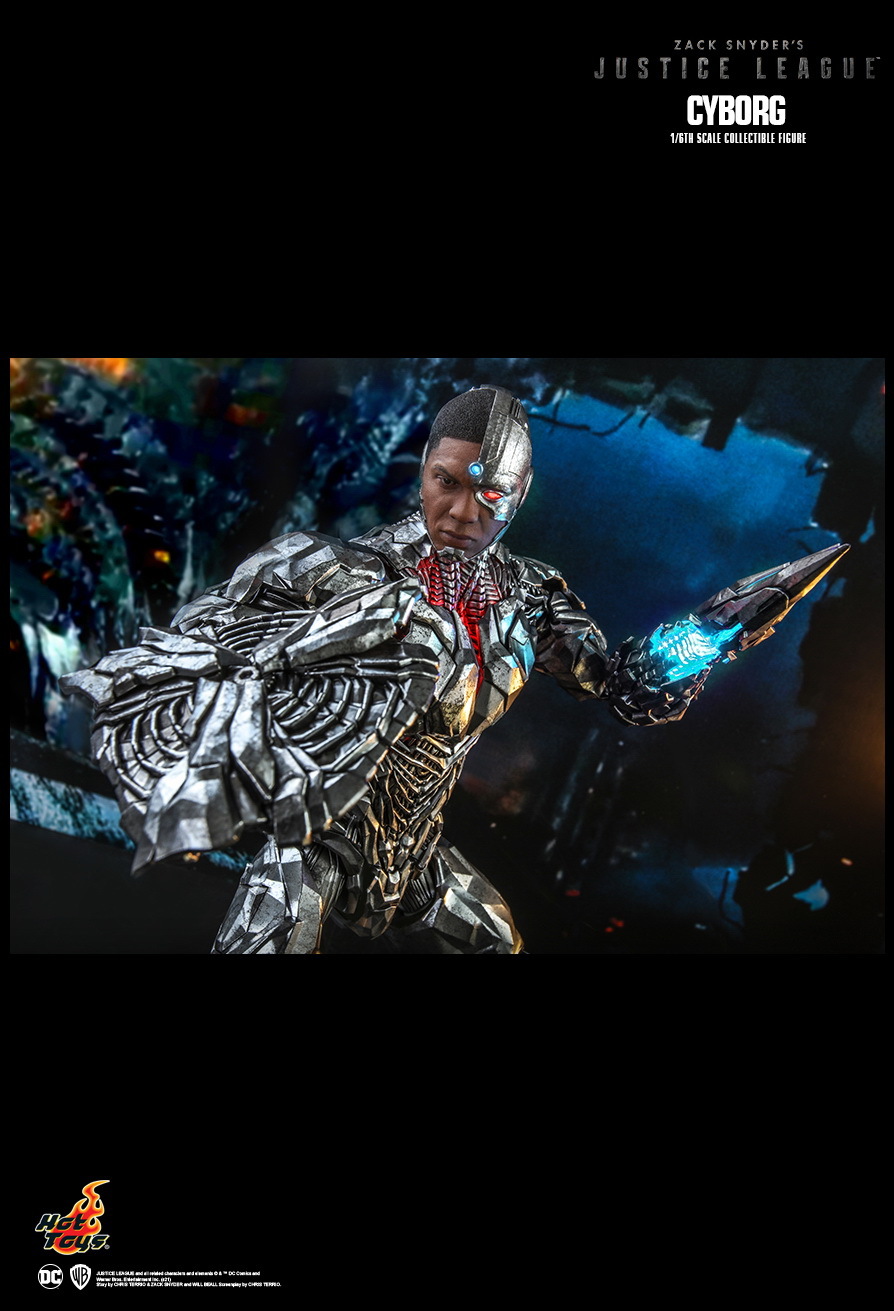 Cyborg - 12" Action Figure | at Mighty Ape NZ