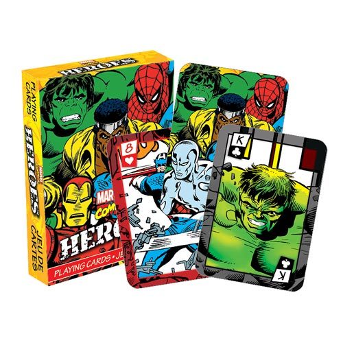 Marvel Comics: Heroes Playing Cards | Board Game | at Mighty Ape NZ