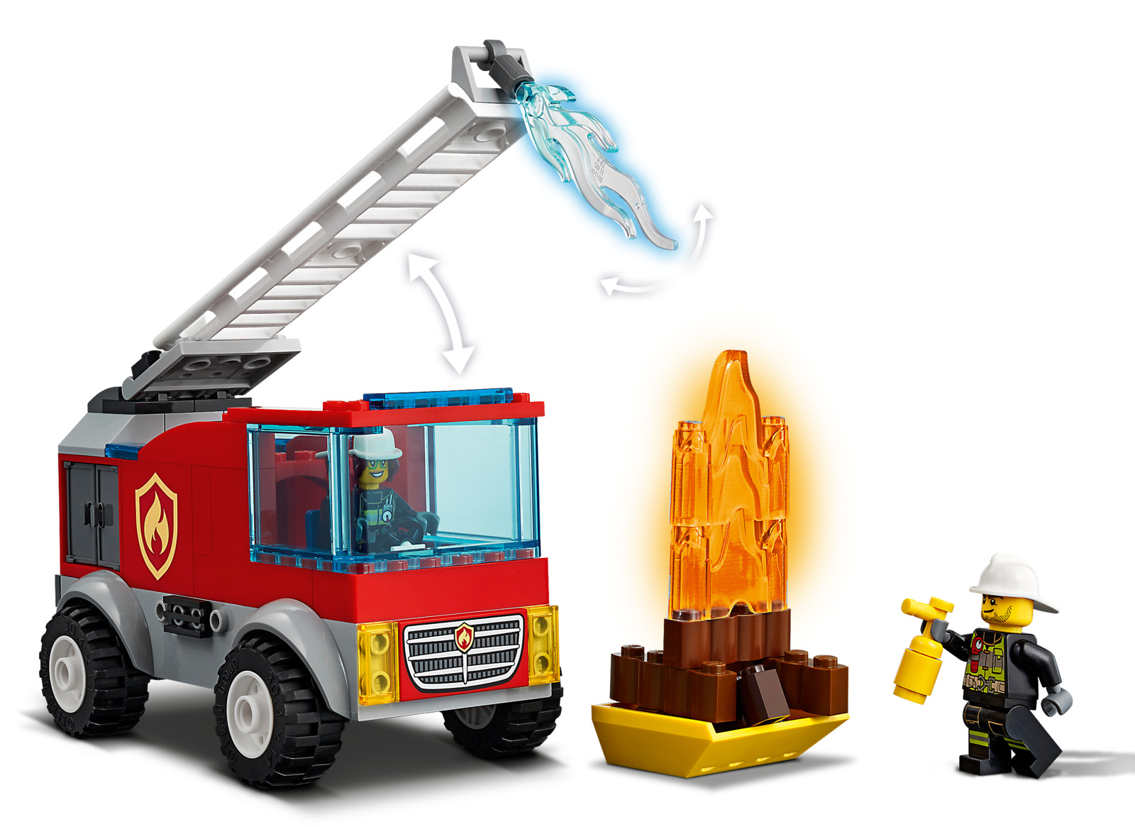 Buy LEGO City: Fire Ladder Truck at Mighty Ape NZ