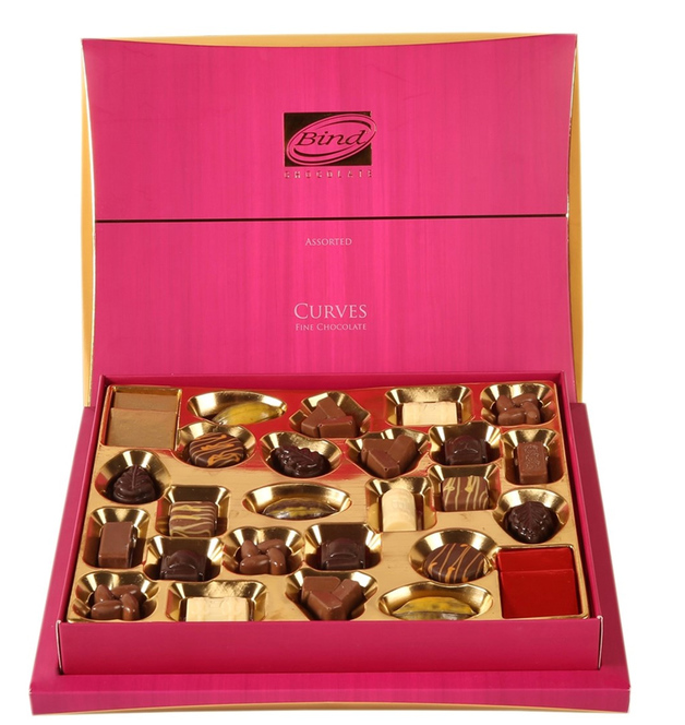 Bind Chocolates: Curves - Pink (320g) | at Mighty Ape NZ