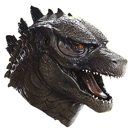 Godzilla Deluxe Overhead Latex Mask | Men's | at Mighty Ape NZ