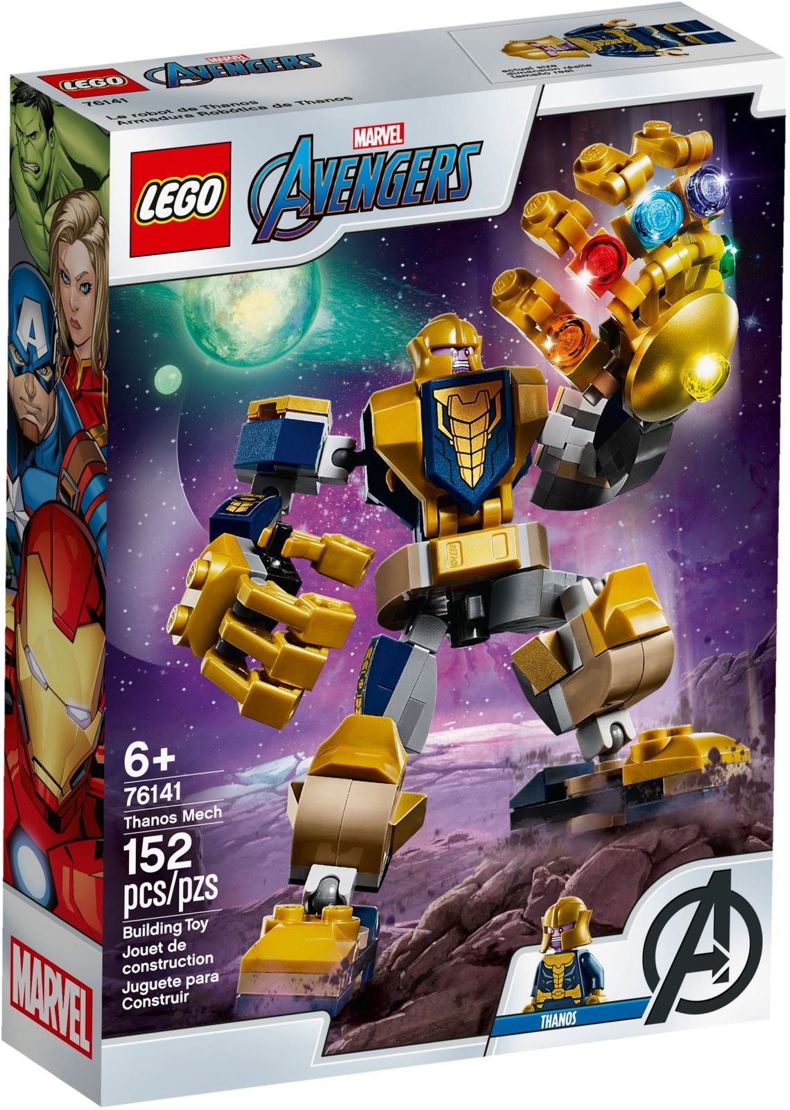 Buy LEGO Marvel - Thanos Mech at Mighty Ape Australia
