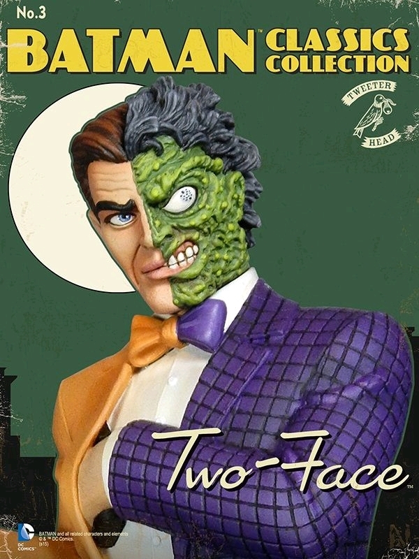 Two-Face (Classic Ver.) - Super Powers Maquette Statue | at Mighty Ape NZ