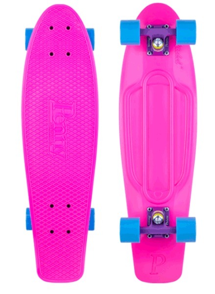 Penny Board Blue And Pink