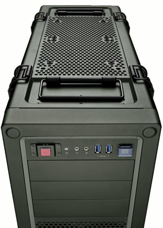 Corsair Vengeance C70 PC Gaming Case Military Green - Windowed | at ...