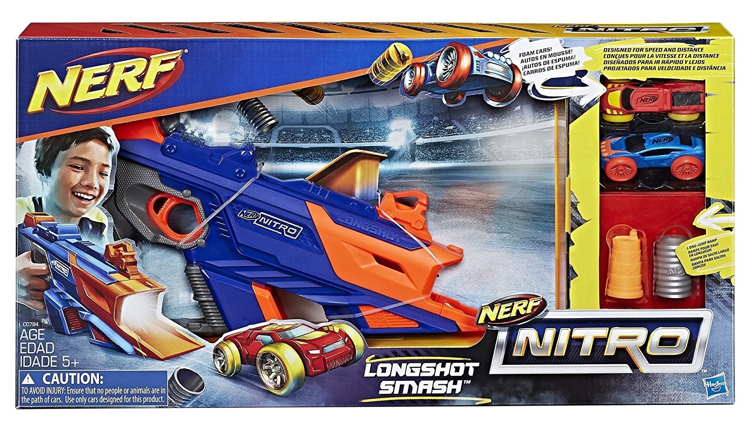Buy Nerf Nitro: Longshot Smash Deluxe Set at Mighty Ape NZ