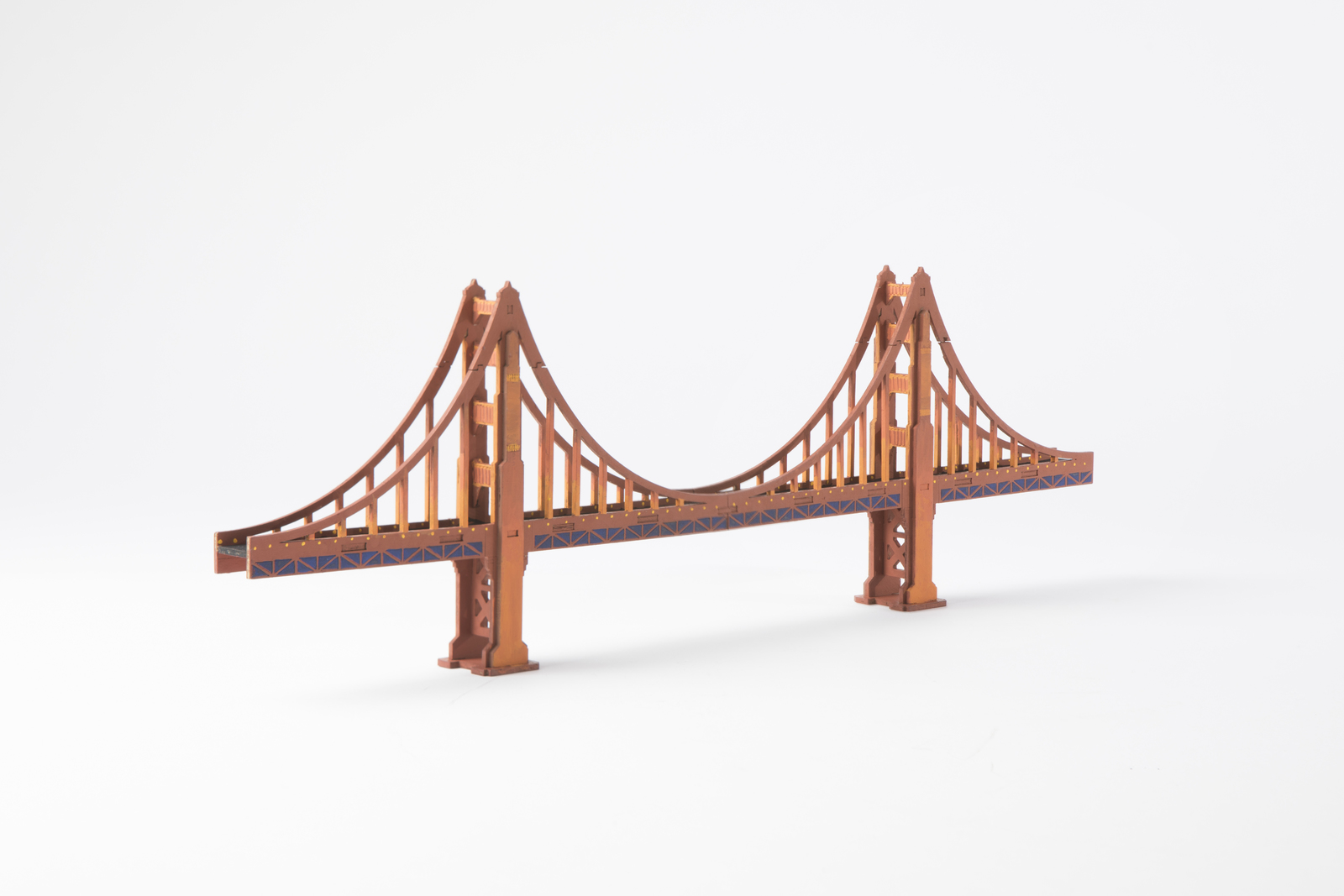 IncrediBuilds: San Francisco: Golden Gate Bridge 3D Wood Model And Book ...