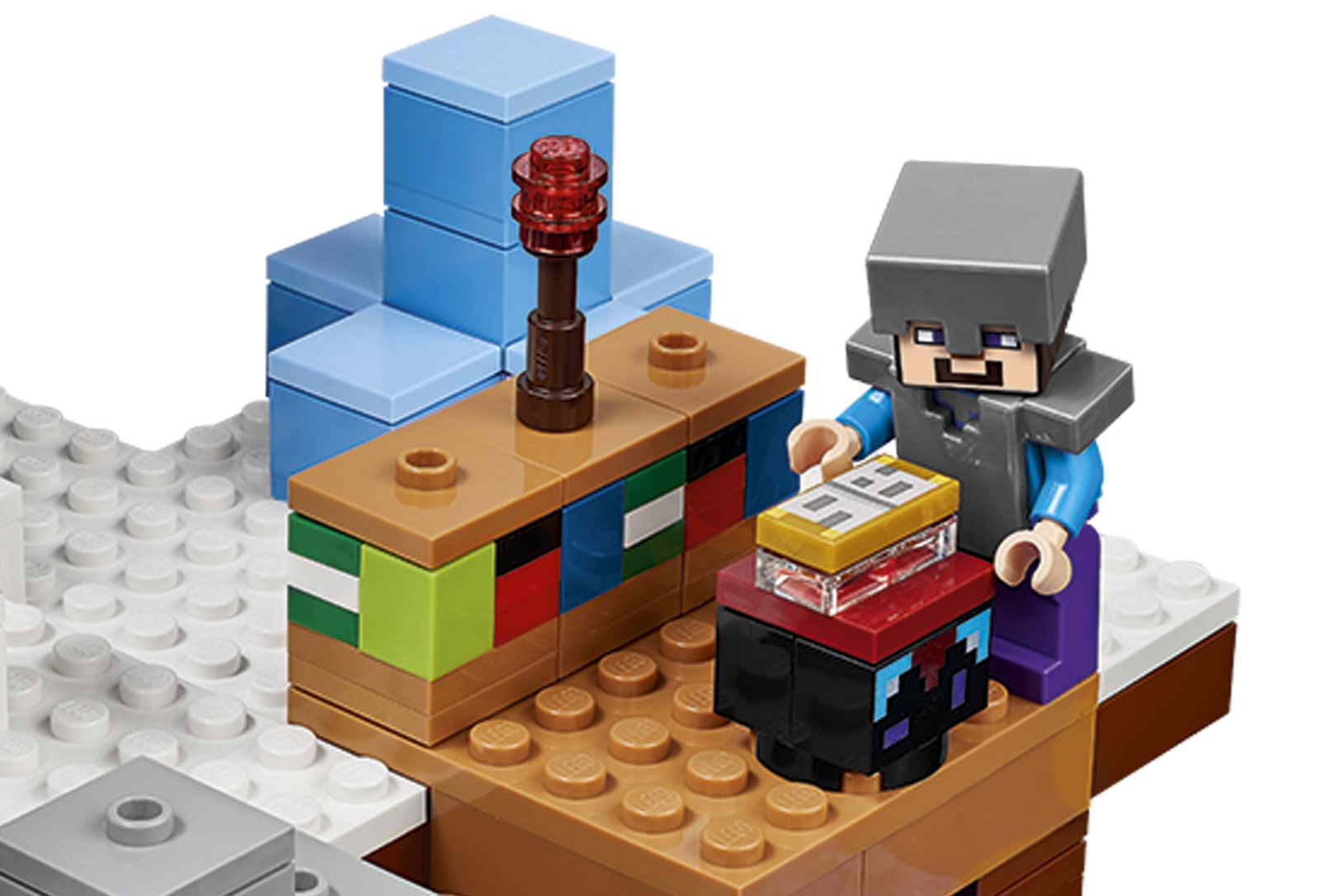 Buy LEGO Minecraft - The Ice Spikes (21131) at Mighty Ape NZ