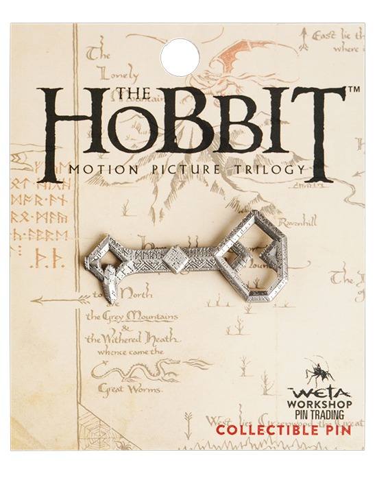 The Hobbit Key to Erebor Collectible Pin | at Mighty Ape NZ