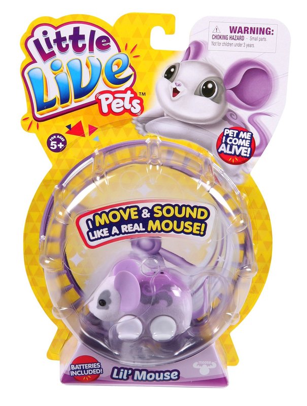 Buy Little Live Pets Mice - Single Pack - Angelee at Mighty Ape NZ