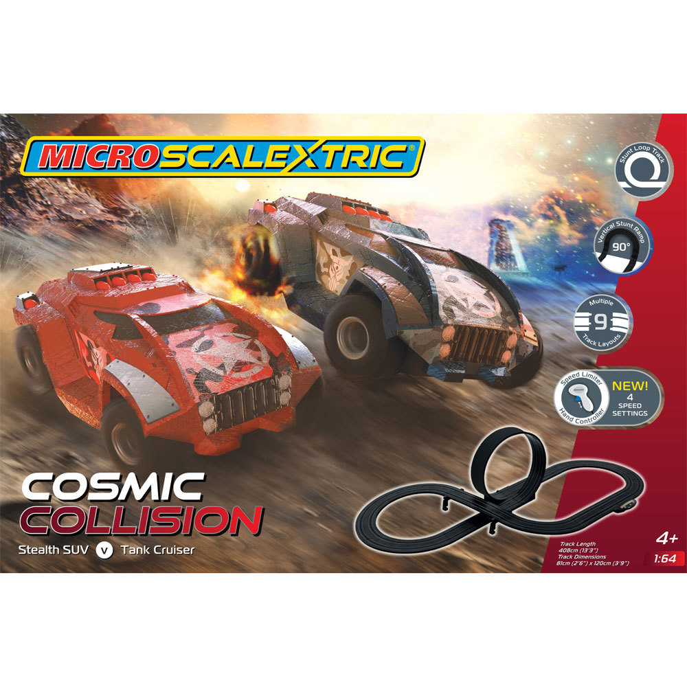 Scalextric: Micro Cosmic Collision Set | at Mighty Ape NZ