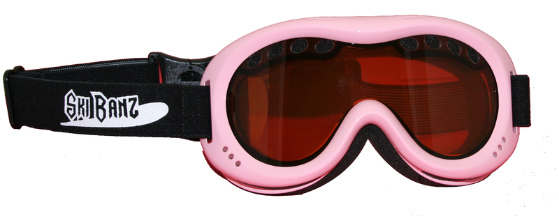 Ski Banz Powder Pink Children's Ski Goggles | at Mighty Ape NZ