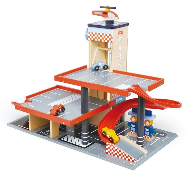 Buy Service Station - Wooden Playset at Mighty Ape NZ